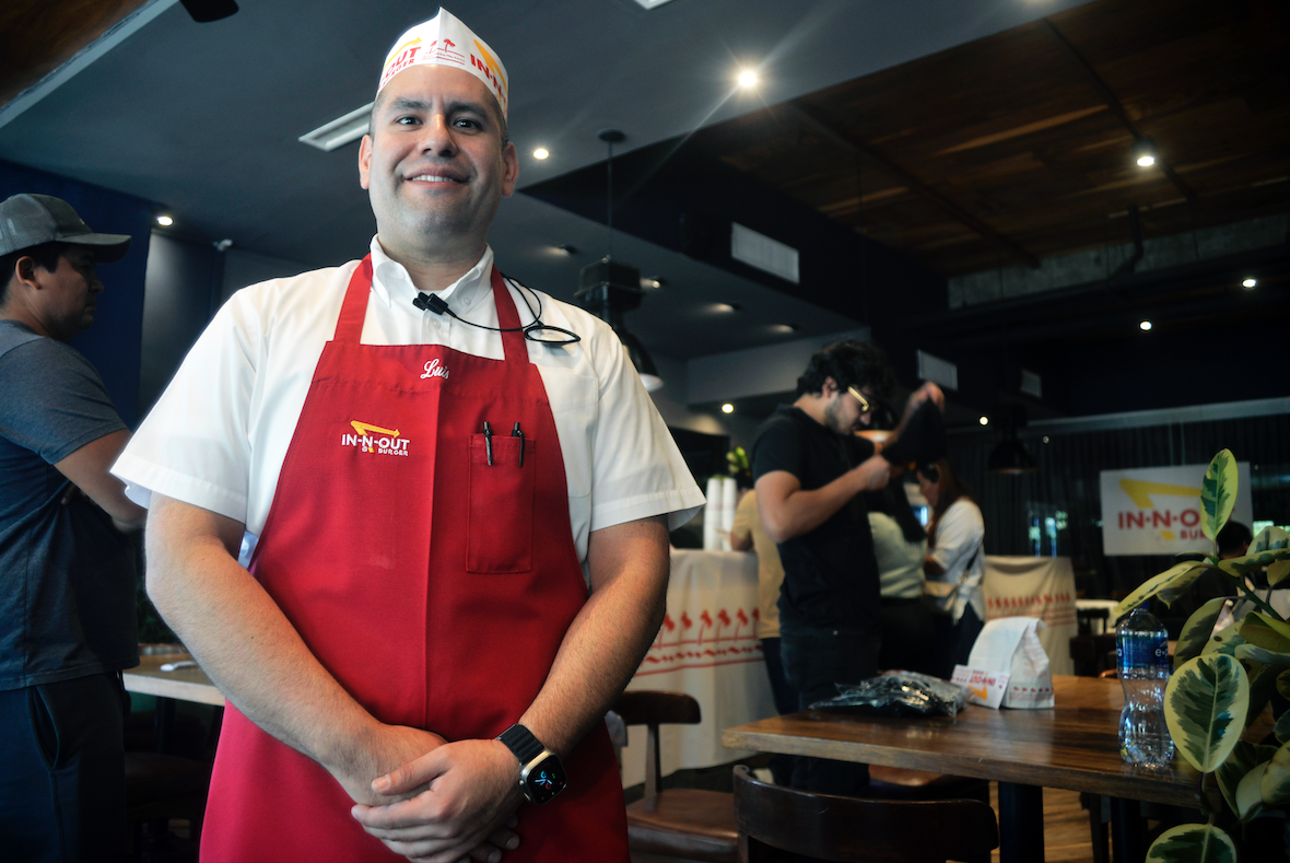 Por un día, llegaron las hamburguesas de California In-N-Out a ...